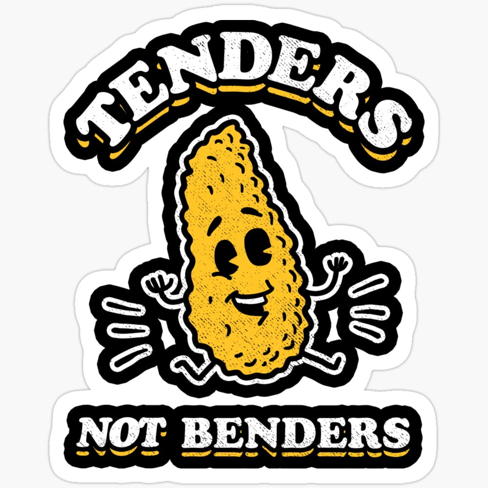 Kira Sticker - Chicken Tenders Not Benders Gift For You - Phone ...