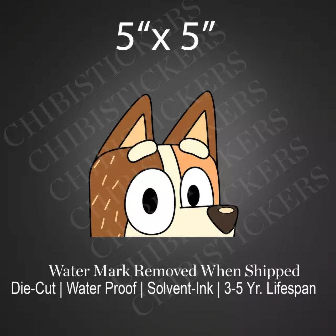 Kira Sticker With Chilli Bluey Dog Muffin Cute Dog Cute Kid Peeker ...