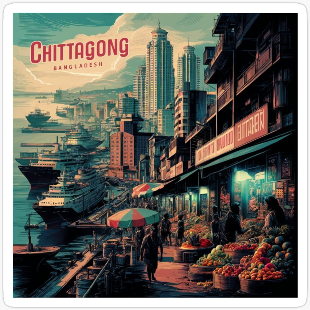 Kira Sticker - Chittagong (Chattogram),Bangladesh Gift For You - Phone Stickers, Waterproof ...