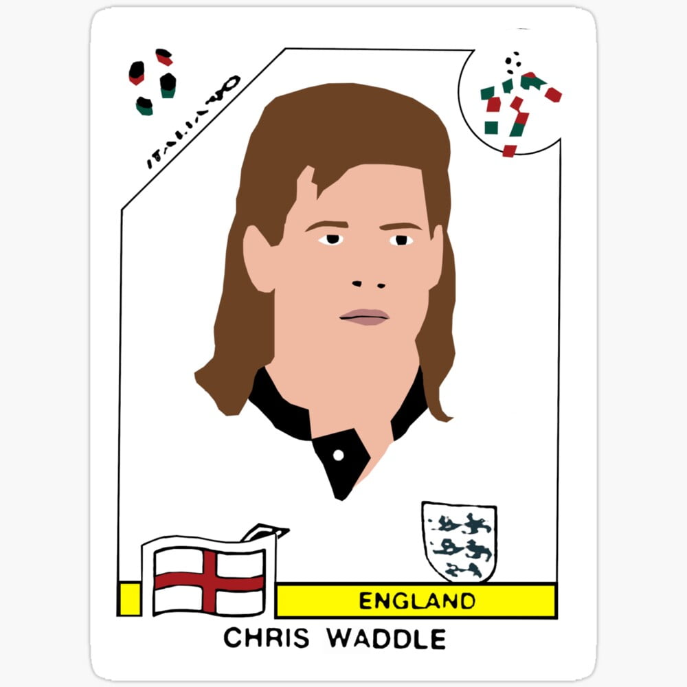 Kira Sticker - Chris Waddle England Italy 90 Gift For You - Phone ...