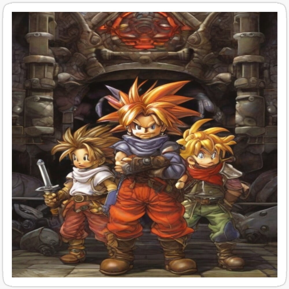 Kira Sticker - Chrono Trigger Gift For You - Phone Stickers, Waterproof ...