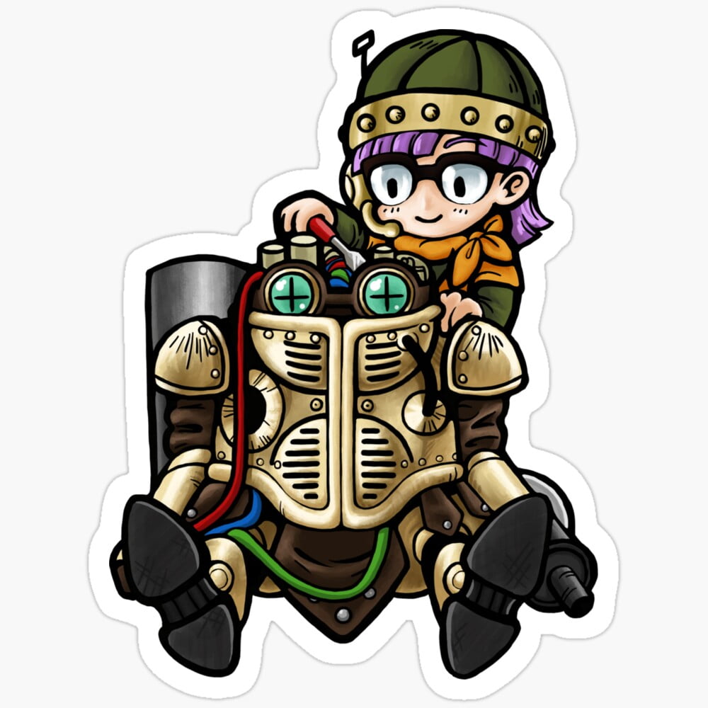 Kira Sticker - Chrono Trigger - Robo And Lucca Gift For You - Phone ...