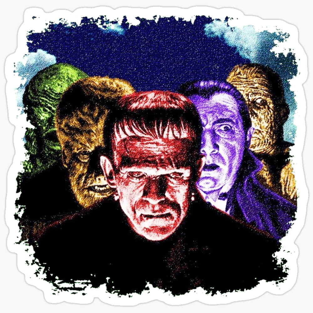 Kira Sticker - Classic Monsters Color Pop! Perfect Sticker Gift For ...
