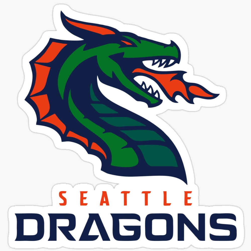 Kira Sticker - Classic Washingtoneattle Dragons Merchperfect Sticker ...