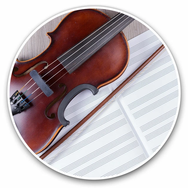 Kira Sticker With Classical Violin Music Cool Cool Gift Decorative ...