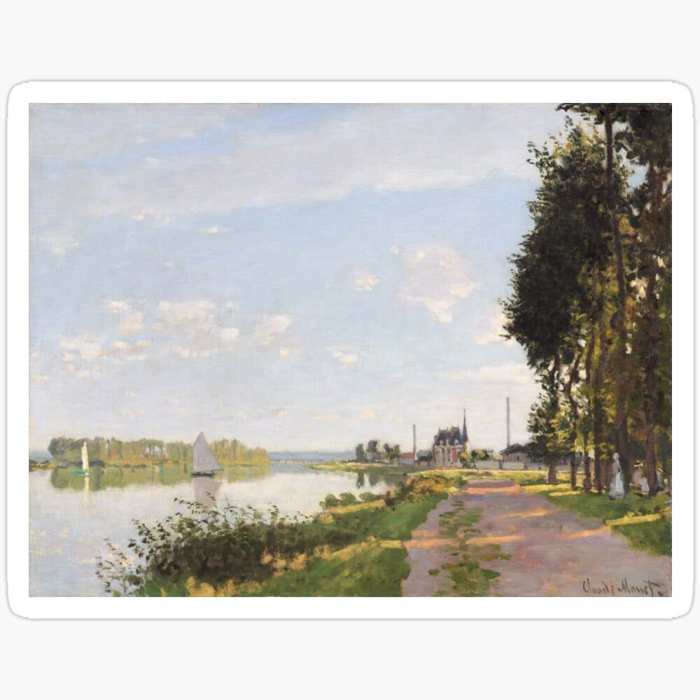Kira Sticker Claude Monet Argenteuil - Perfect Birthday Gift For ...
