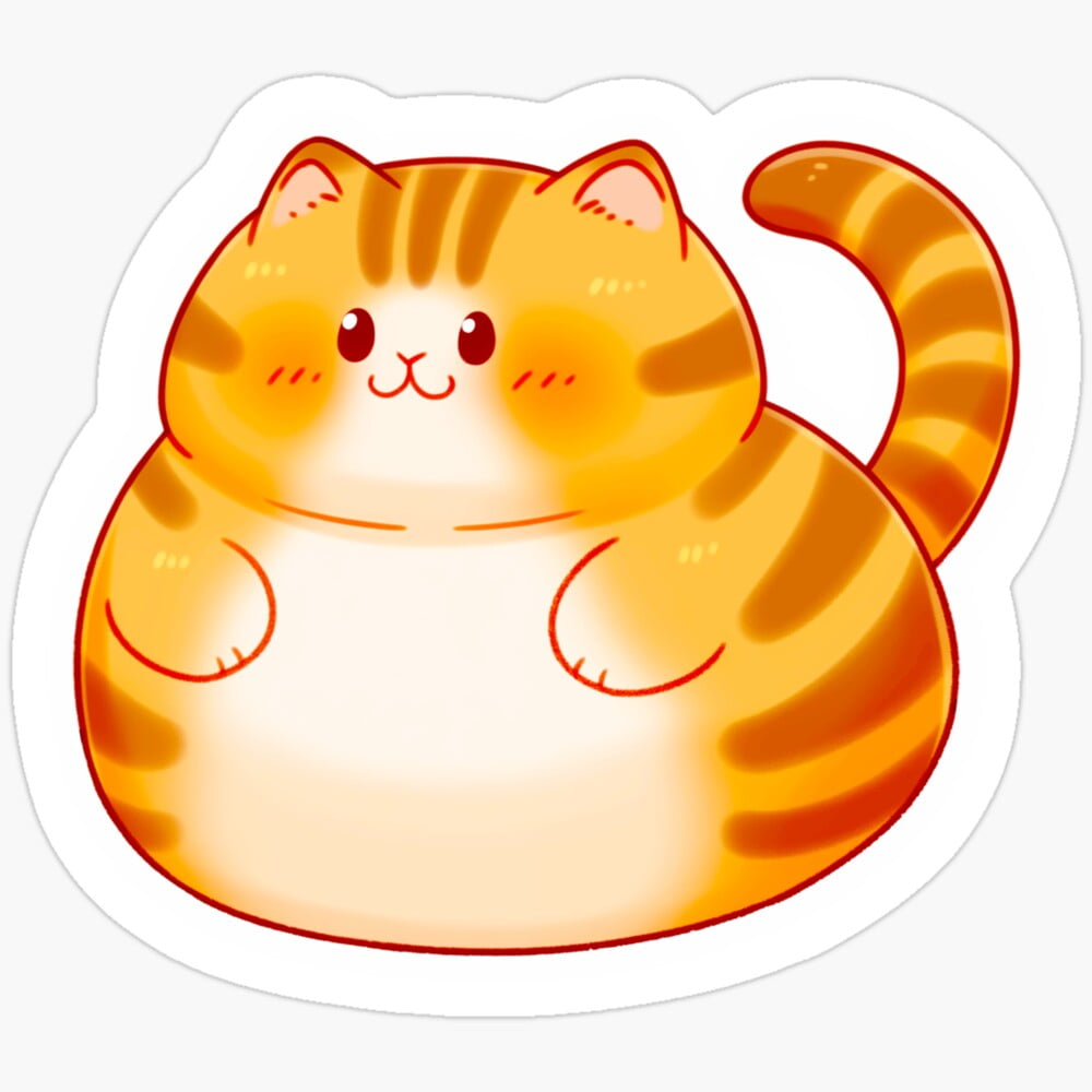 Kira Sticker - Clementine Fluffkins Gift For You - Phone Stickers ...