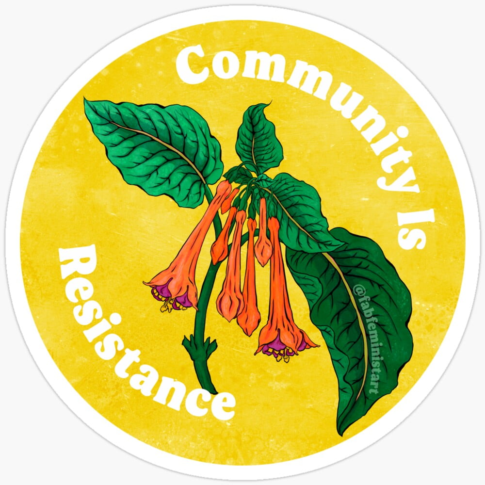 Kira Sticker - Community Is Resistance Gift For You - Phone Stickers ...