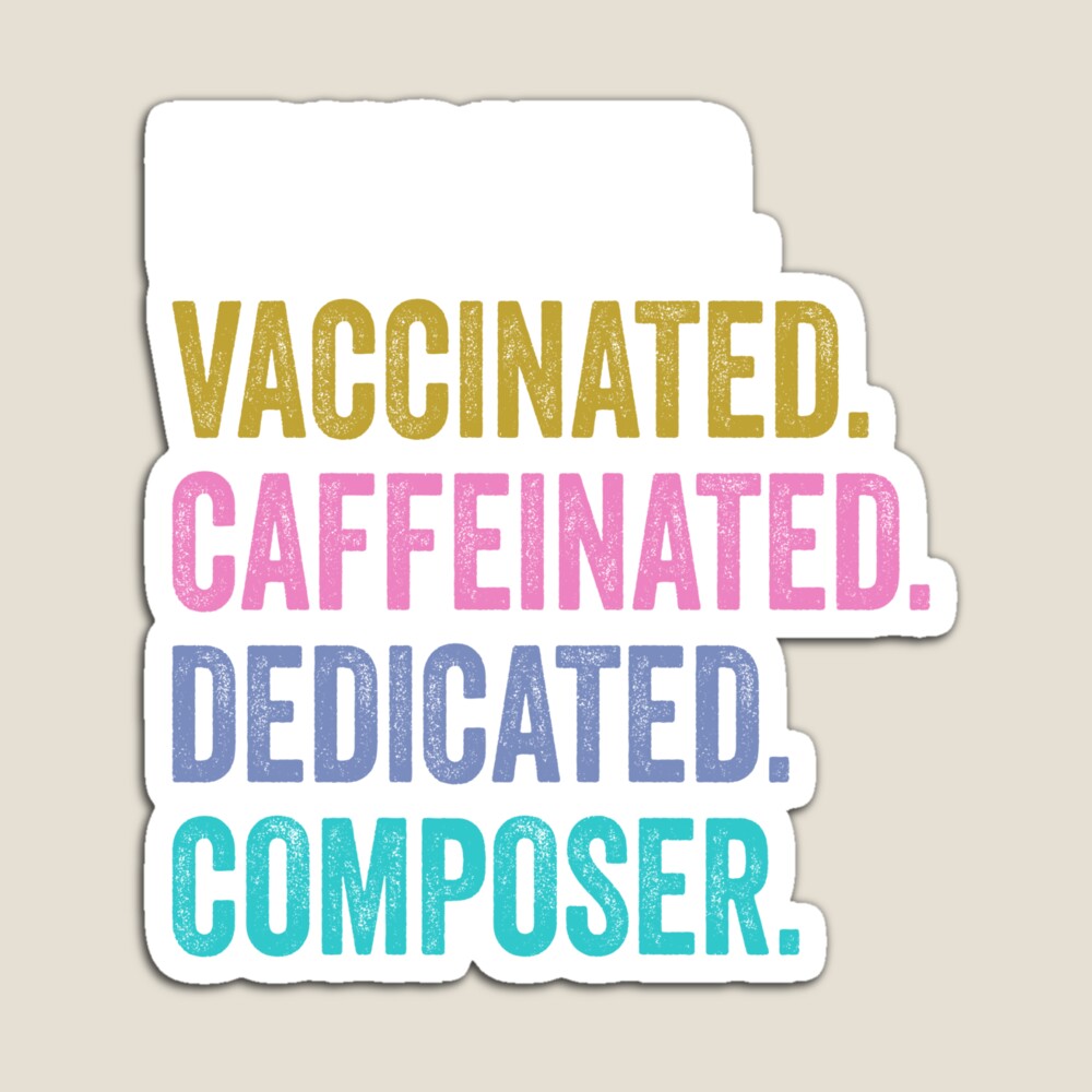Kira Sticker With Composer Life, Funny Composer Dad, Composer Mens ...