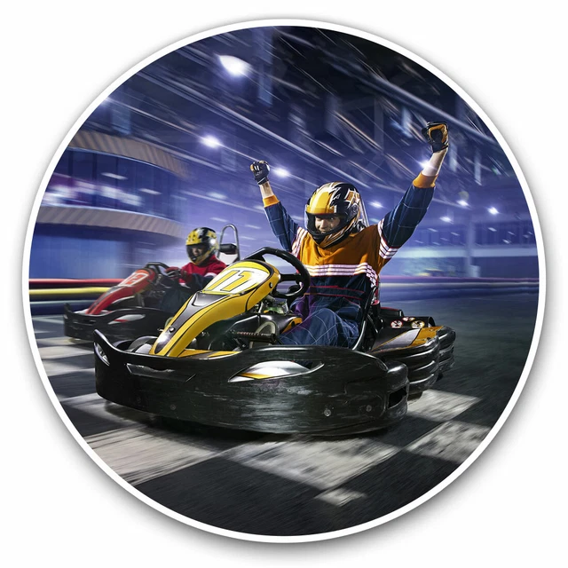 Kira Sticker With Cool Go Karting Kart Racing Cool Gift Decorative ...
