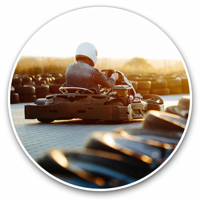Kira Sticker With Cool Go Karting Kart Racing Cool Gift Decorative ...
