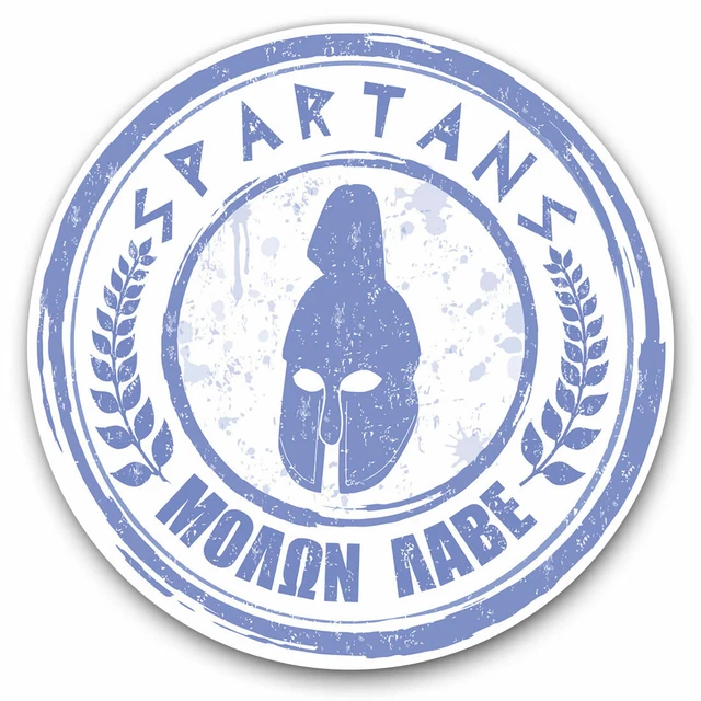 Kira Sticker With Cool Greek Spartans Greece Acropolis Cool Gift ...