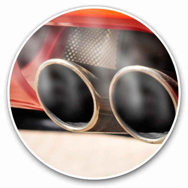 Kira Sticker With Cool Sports Car Exhaust Vehicle Cool Cool Gift ...