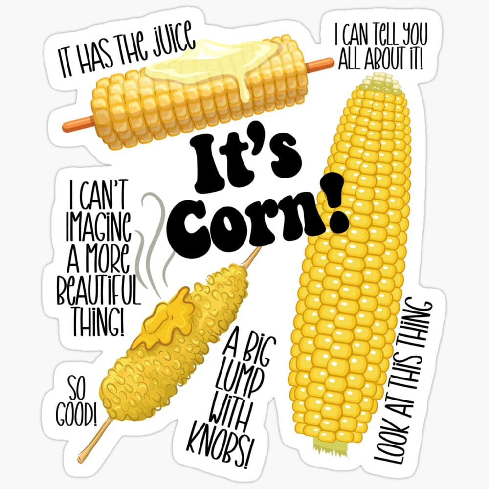 Kira Sticker - It'S Corn Kid Viral Video It Has The Juice A Big Lump ...