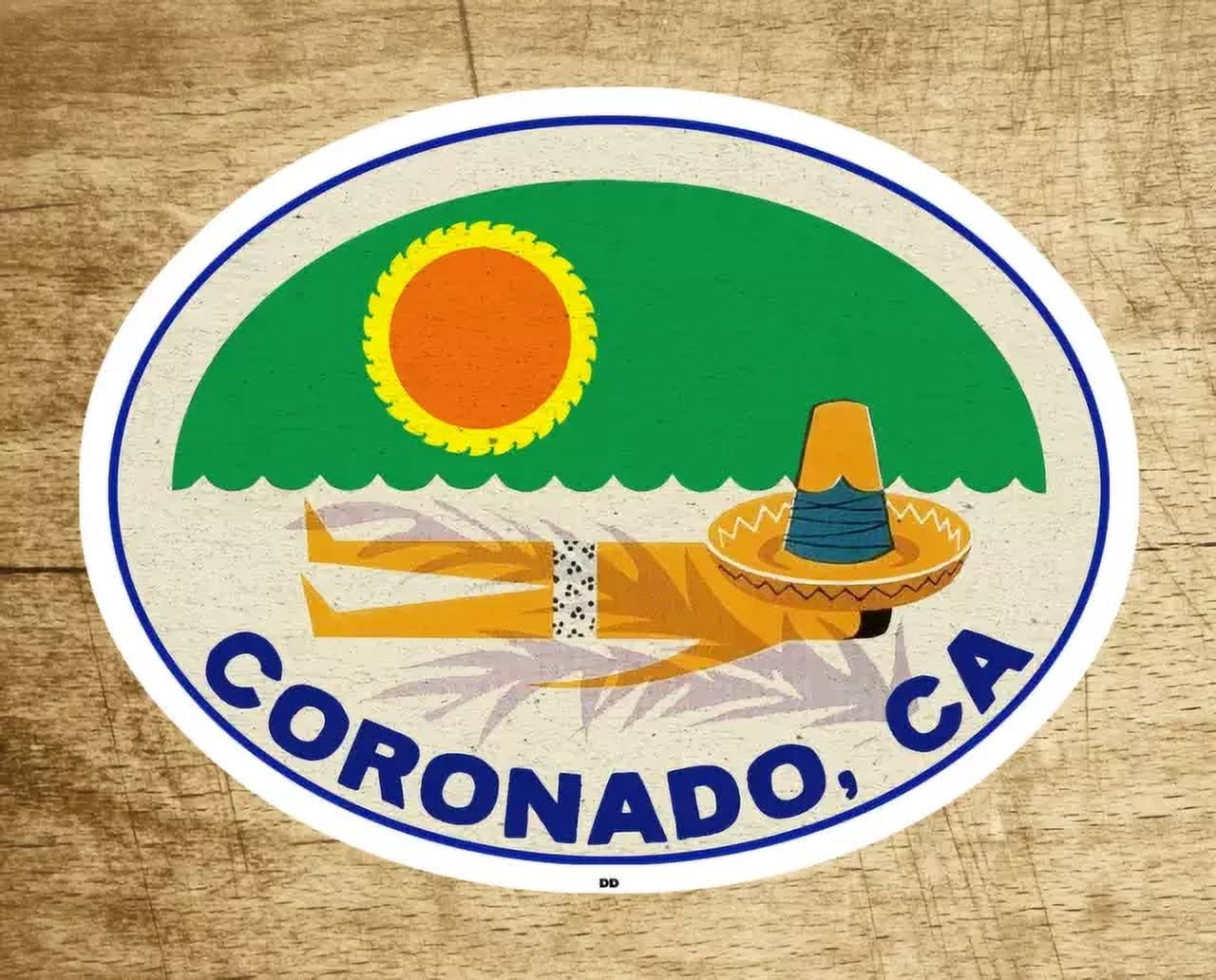 Kira Sticker With Coronado California Decal Beach Vacation Ocean ...