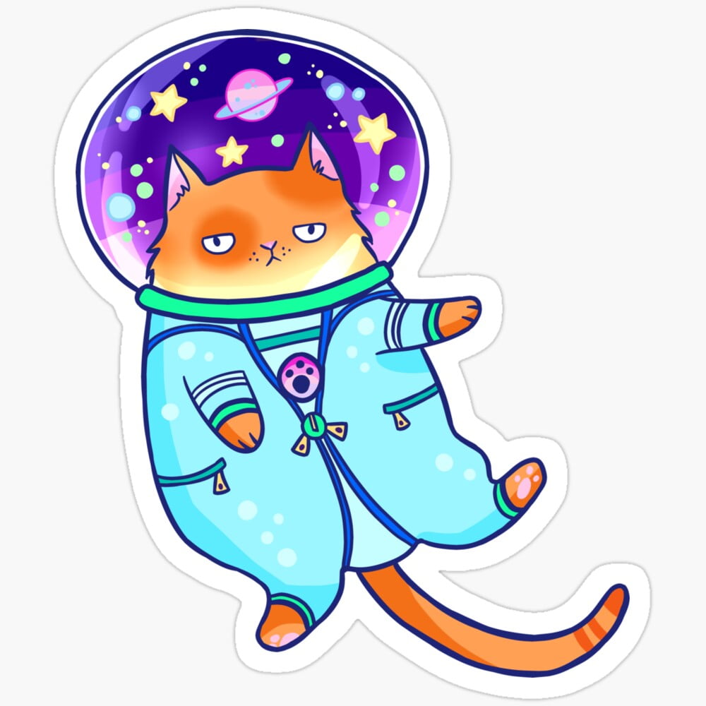 Kira Sticker - Cosmocat Perfect Sticker Gift For Everyone ) - Walmart.com