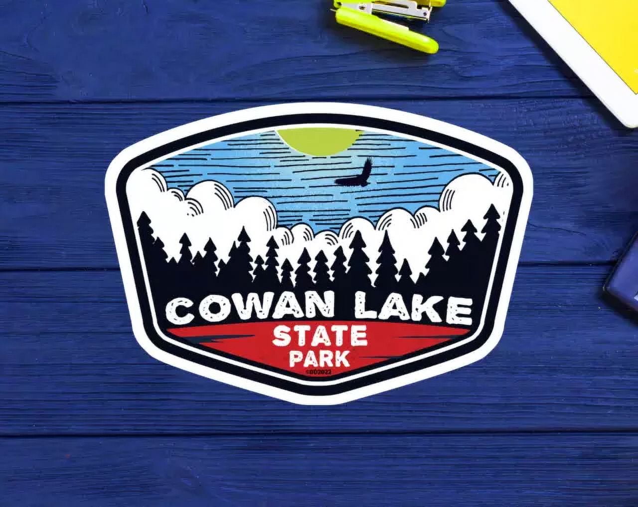 Kira Sticker With Cowan Lake State Park Decal Ohio Indoor Outdoor ...