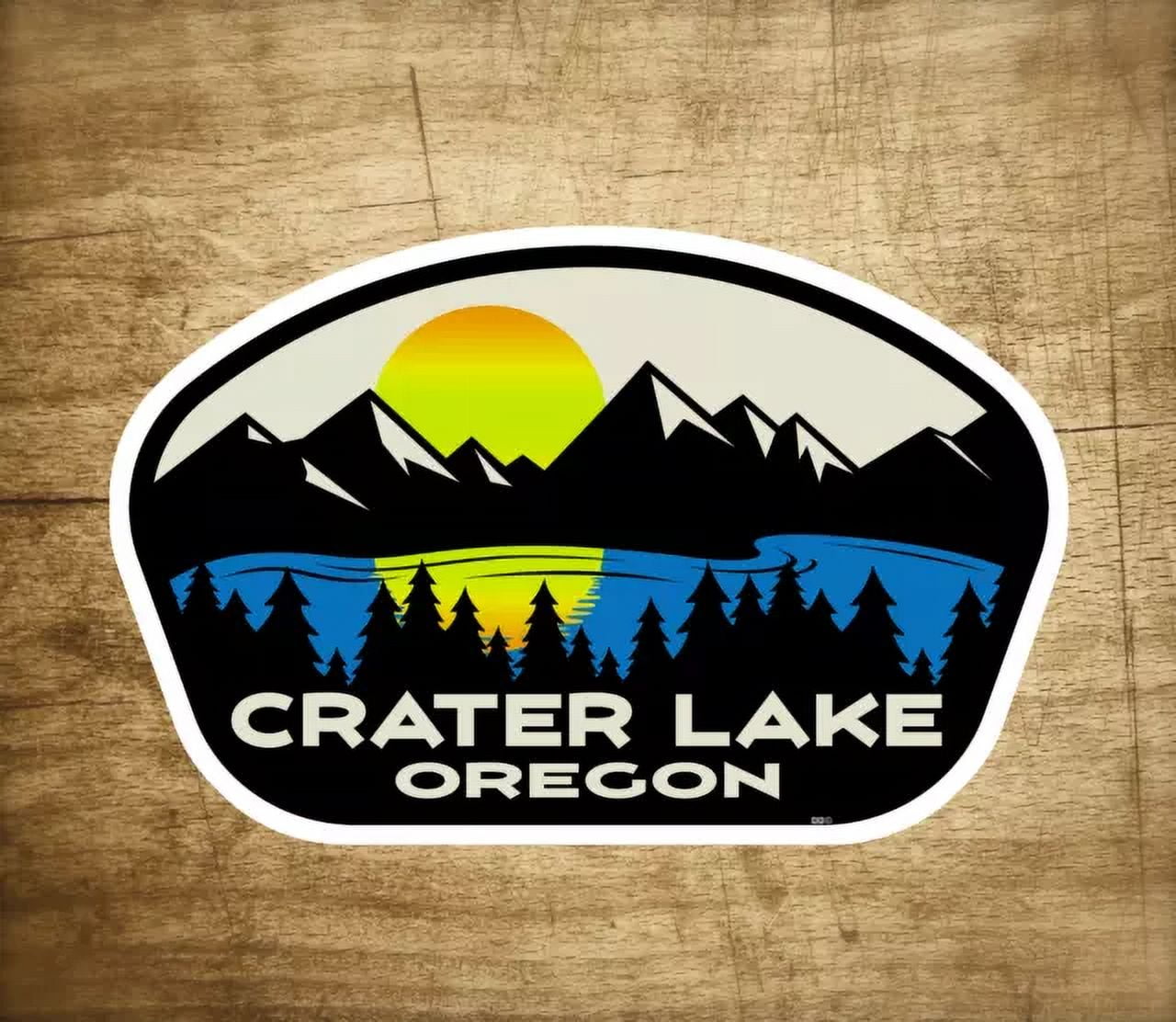 Kira Sticker With Crater Lake Decal National Park Oregon Decorative ...