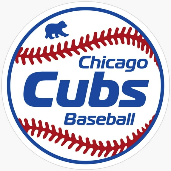 Kira Sticker - Cubs 80S Retro Ball Baseball, Football ...