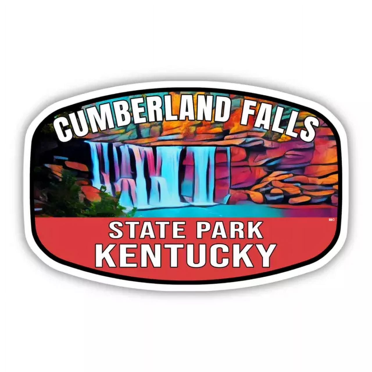 Kira Sticker With Cumberland Falls State Park Decal Kentucky Resort ...