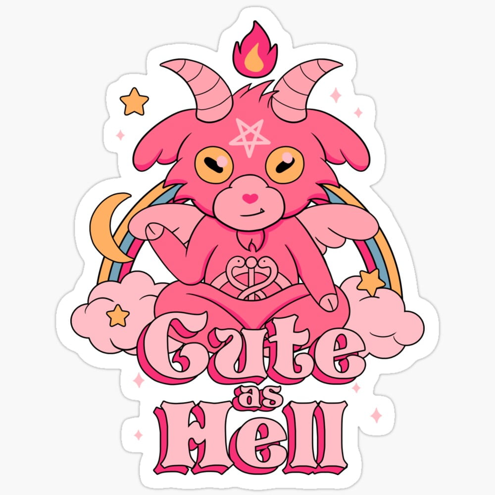 Kira Sticker - Cute As Hell Perfect Sticker Gift For Everyone ...