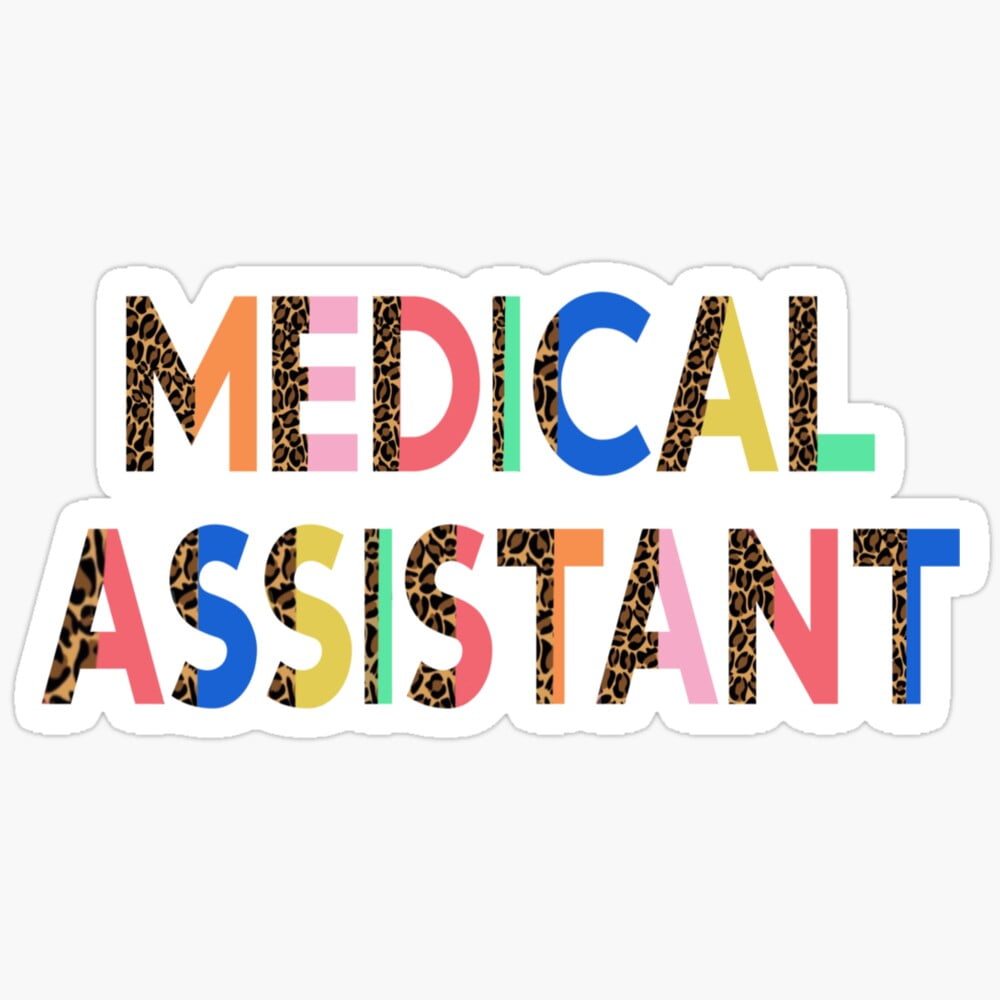 Kira Sticker - Cute Cheetah Medical Assistant Healthcare Cma Perfect ...