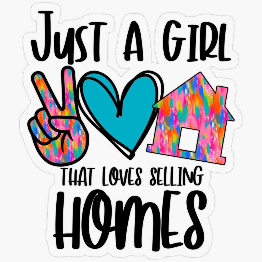 Kira Sticker With Cute Cute Sold Women Woman Real Estate Agent Rea ...