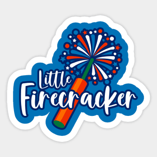 Kira Sticker With Cute July 4Th Little Firecracker Design - 4Th Of July ...