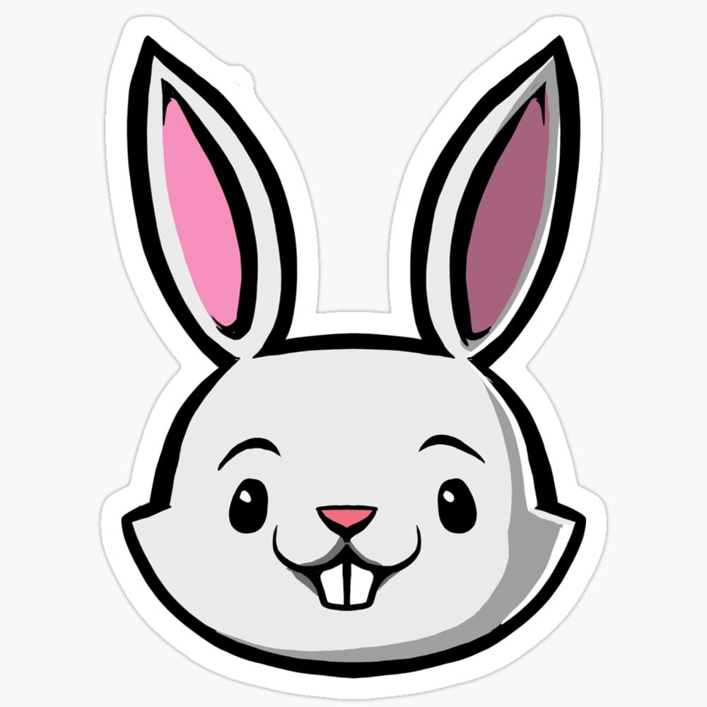 Kira Sticker - Cute Kids Bunny Perfect Gift for everyone ) - Walmart.com