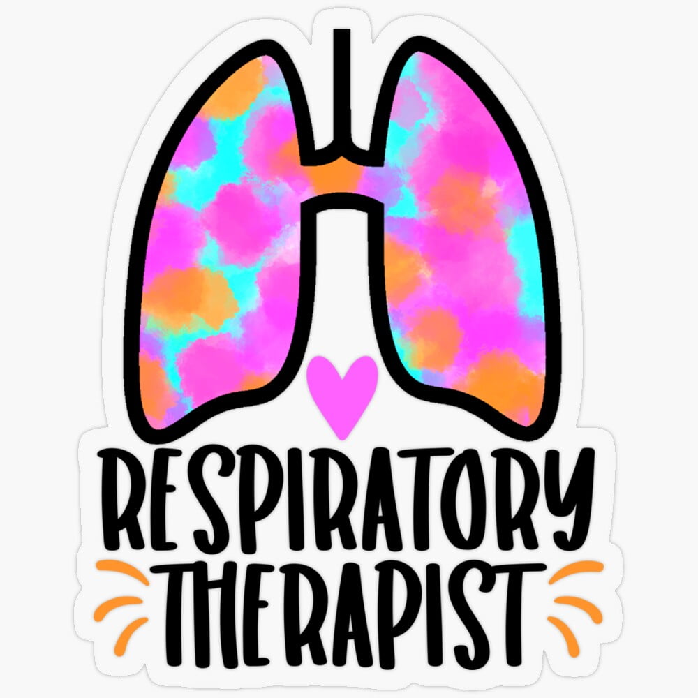 Kira Sticker With Cute Respiratory Therapist Therapy Rt Job Lung Gift ...