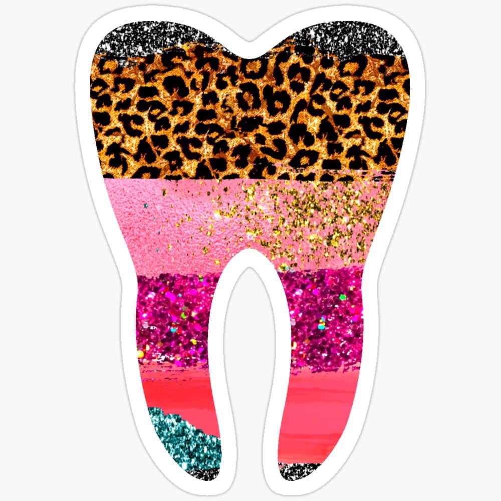 Kira Sticker - Cute Tooth Dentist Dental Assistant Hygienist Dentistry ...