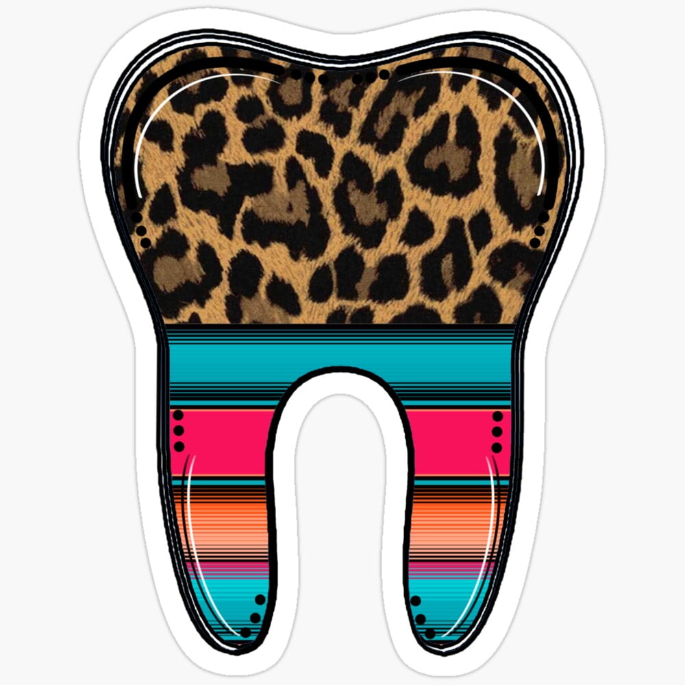 Kira Sticker - Cute Tooth Dentist Dental Assistant Hygienist Dentistry ...
