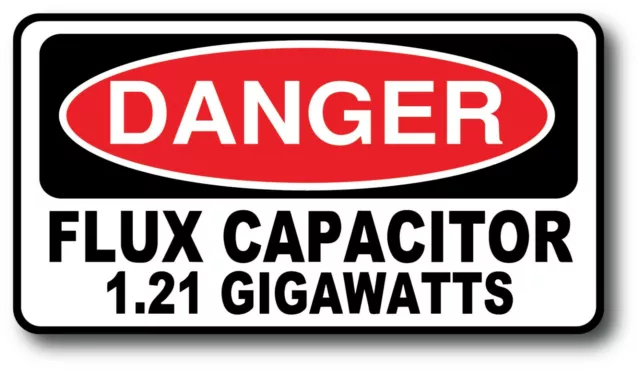 Kira Sticker With Danger Flucapacitor Jigawatt Decal Usa Truck Vehicle ...