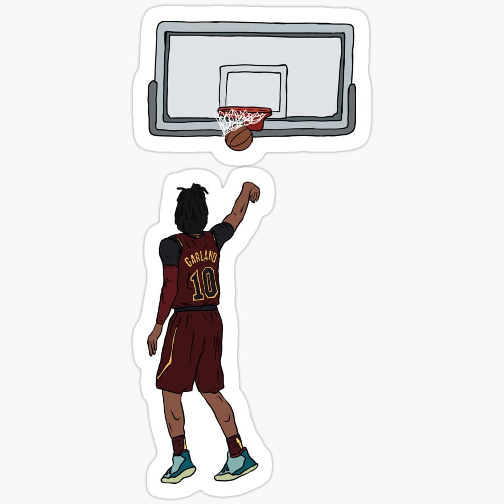Kira Sticker - Darius Garland Jumpshot Sticker - Single, Trio, Or Squad ...