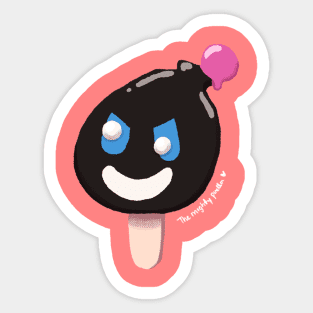 Kira Sticker With Dark Chao Ugly Ice Cream Popsicle Sticker & Chao ...