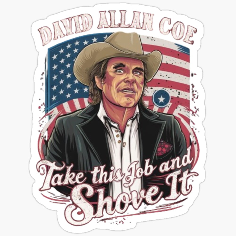 Kira Sticker - David Allen Coe Gift For You - Phone Stickers ...