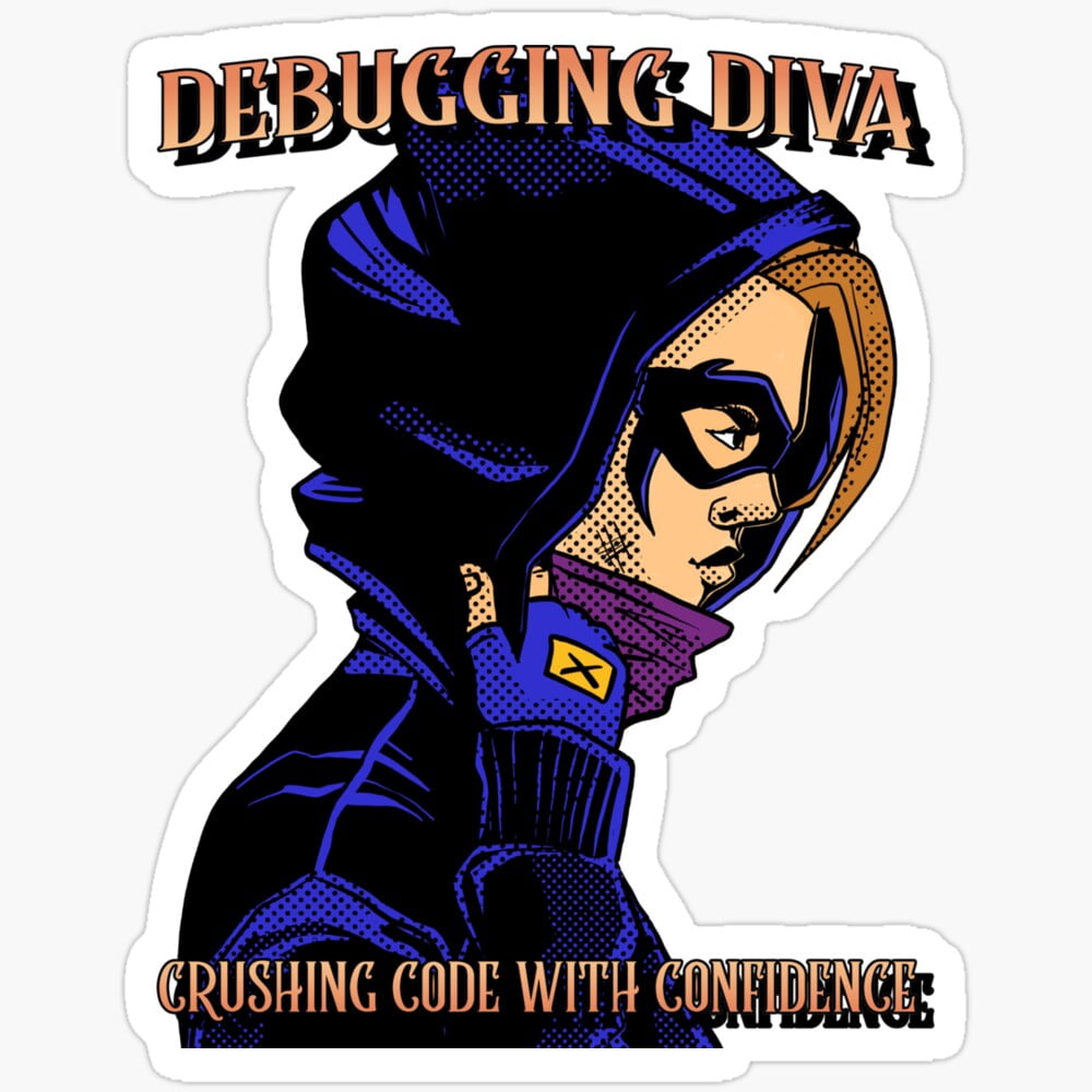 Kira Sticker - Debugging Diva Gift For You - Phone Stickers, Waterproof ...