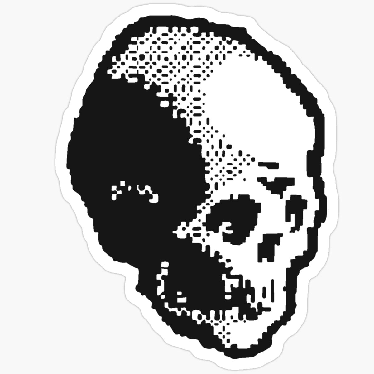 Kira Sticker - Dedsecskullblklogo Sticker, Funny Waterproof Decal For ...