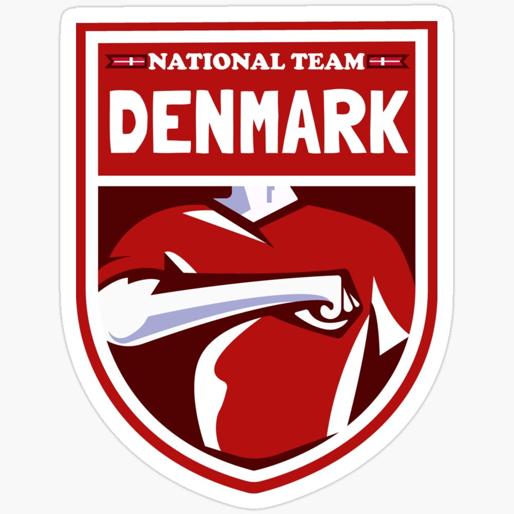Kira Sticker - Denmark National Team Logoperfect Sticker Gift For ...