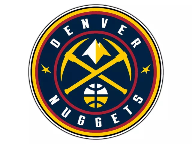 Kira Sticker With Denver Nuggets Detailed Logo Basketball Decorative ...