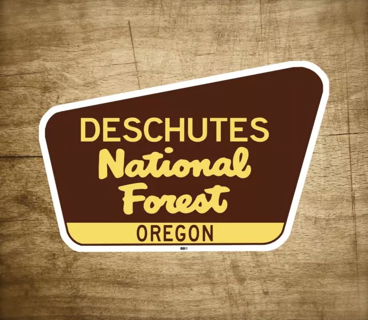 Kira Sticker With Deschutes National Forest Decal Oregon Park ...