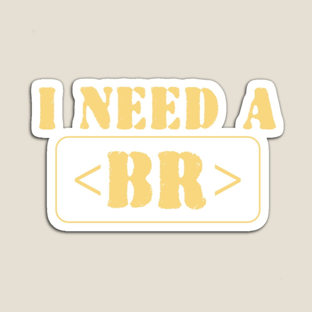 Kira Sticker With Developer I Need A Break Program Html Sticker ...