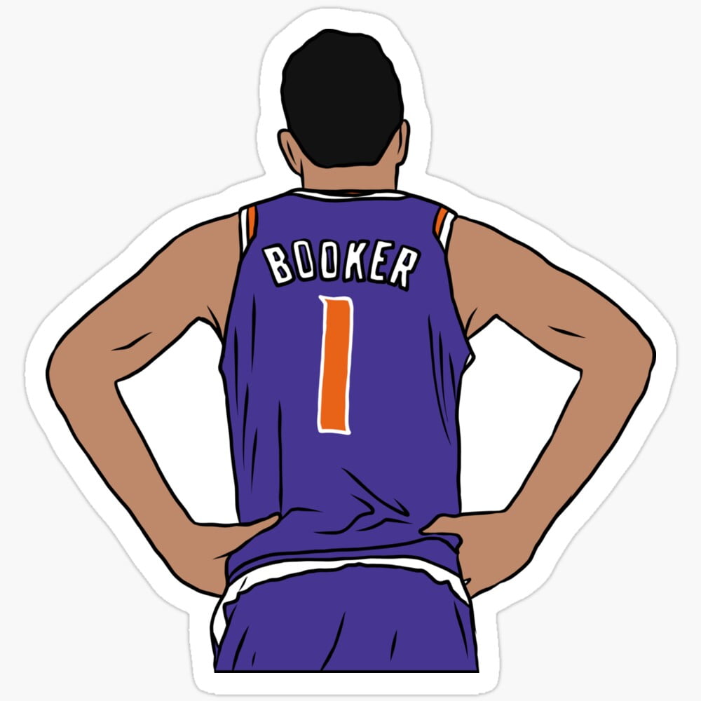 Kira Sticker - Devin Booker Back-To Sticker - Single, Trio, Or Squad ...