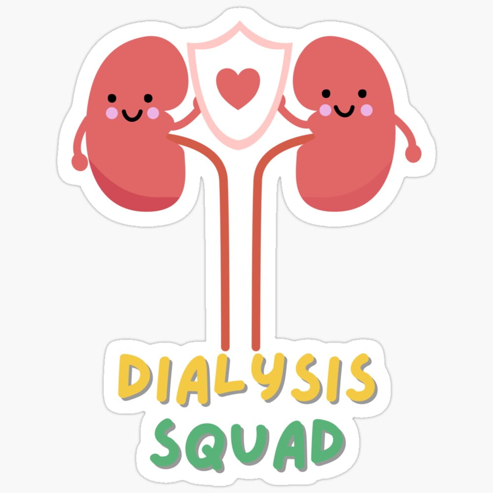 Kira Sticker - Dialysis Squad Gift For You - Phone Stickers, Waterproof ...