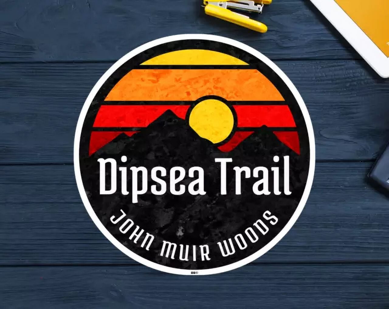 Kira Sticker With Dipsea Trail Decal California Muir Woods Stinson ...