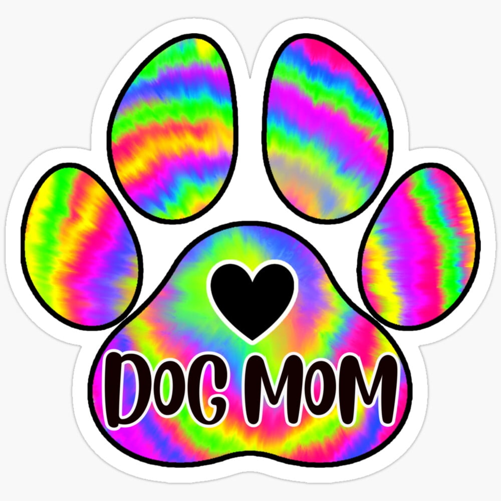 Kira Sticker - Dog Mom Cute Pet Dogs Puppy Owner Lover Doggie Cute Paw ...