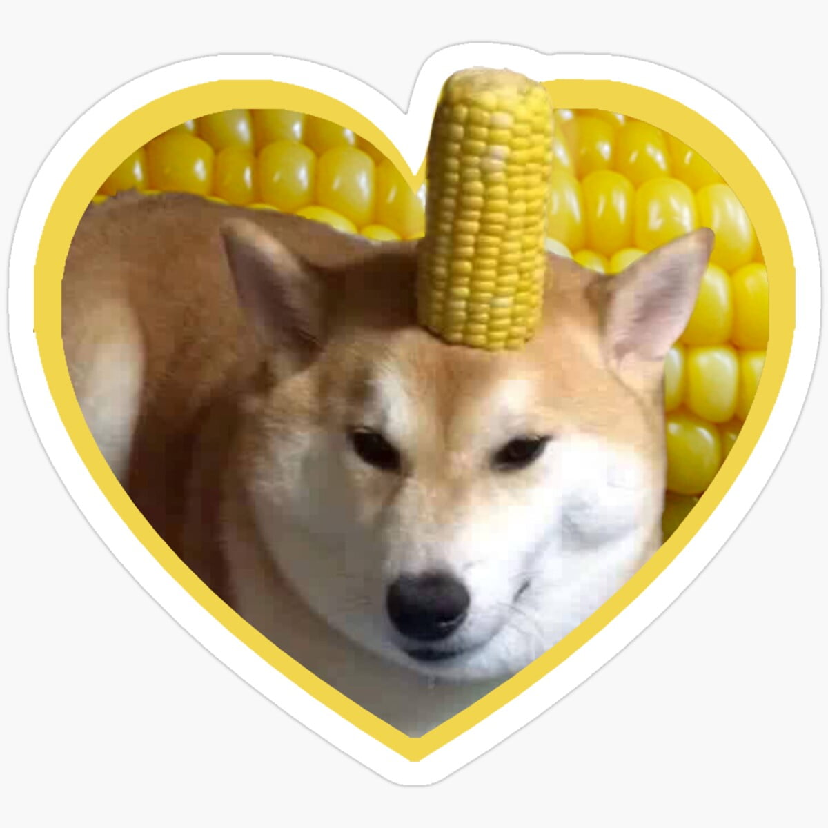 Kira Sticker - Doggo Stickers: Corndog Sticker, Funny Waterproof Decal ...