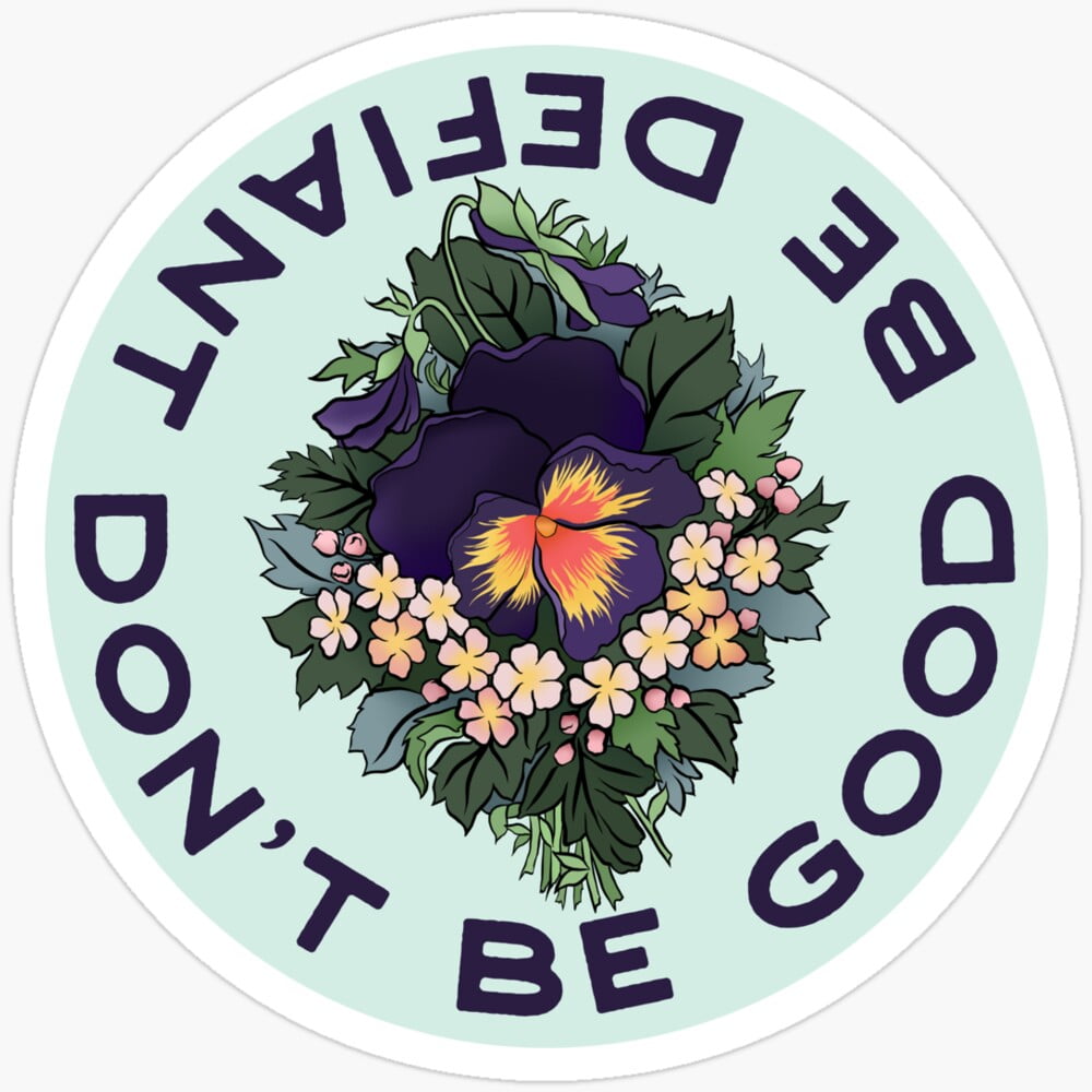 Kira Sticker - Don'T Be Good Be Defiant Gift For You - Phone Stickers ...