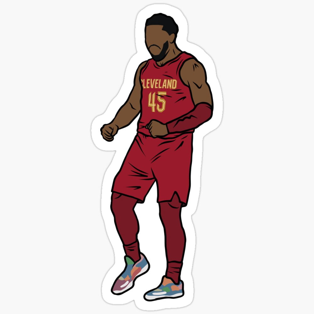 Kira Sticker - Donovan Mitchell Celebration Sticker - Single, Trio, Or ...
