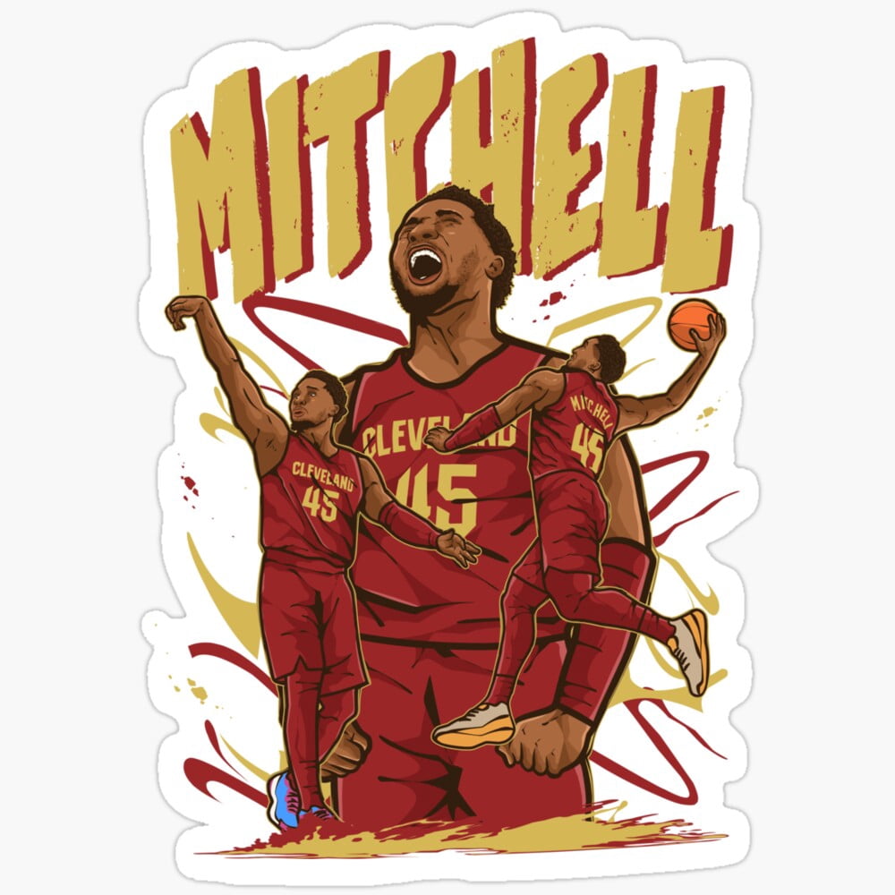 Kira Sticker - Donovan Mitchell Sticker - Single, Trio, Or Squad ...
